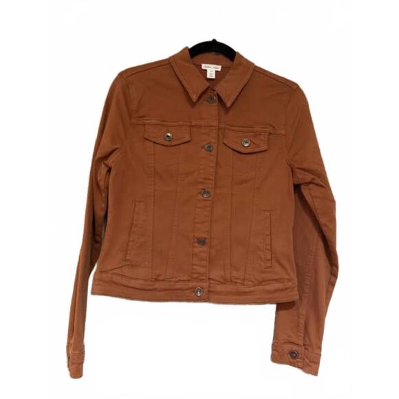 Tribal | Jackets & Coats | New Tribal Womens Stretch Color Denim Jacket ...